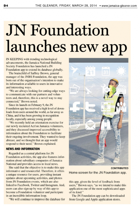 JN Foundation launches new app - JN Foundation