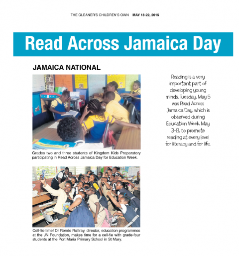Read Across Jamaica Day - JN Foundation